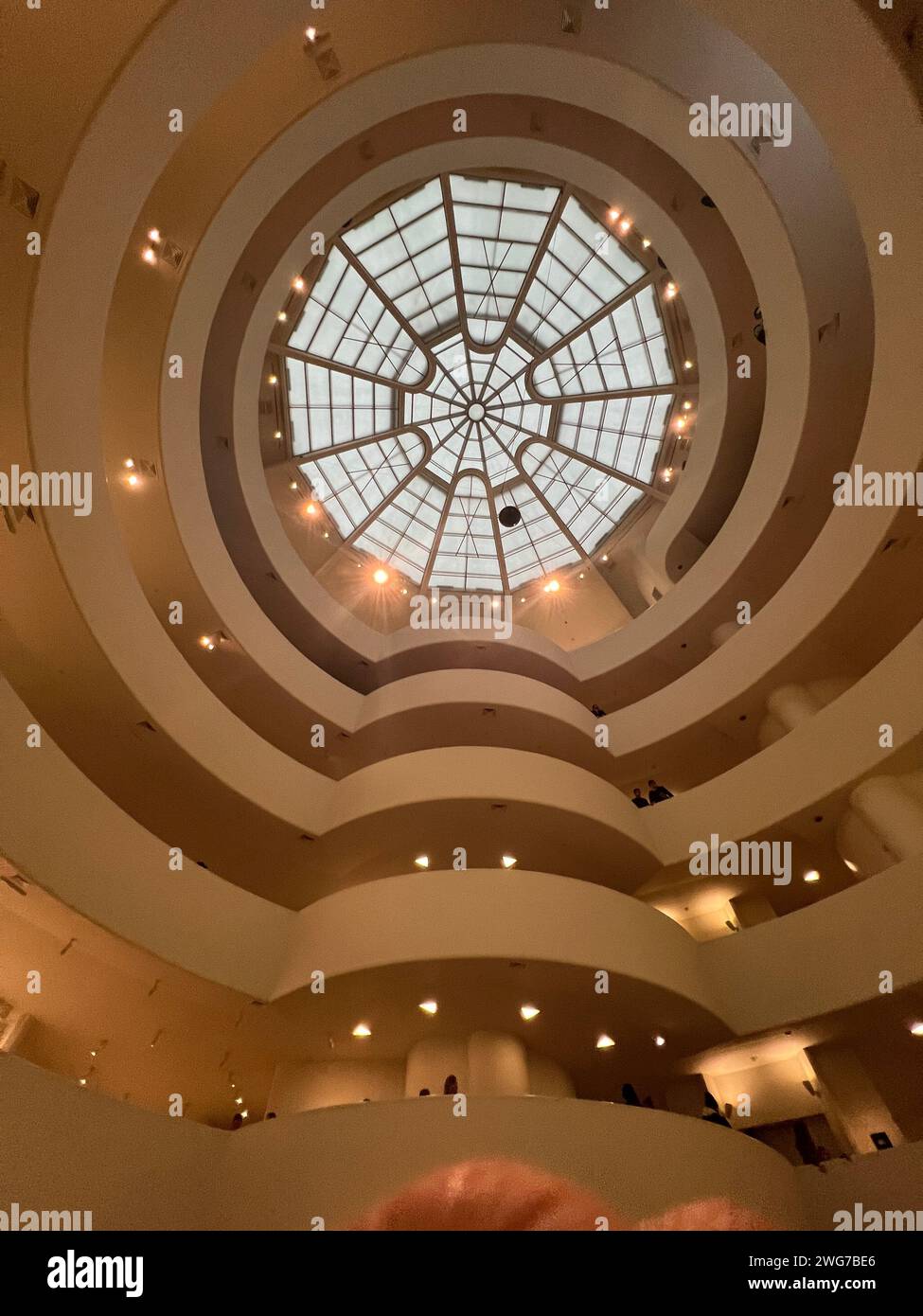 Skylight guggenheim museum hi-res stock photography and images - Alamy