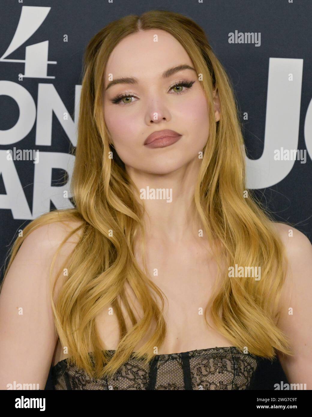 February 2, 2024, Los Angeles, California, United States: Dove Cameroni ...