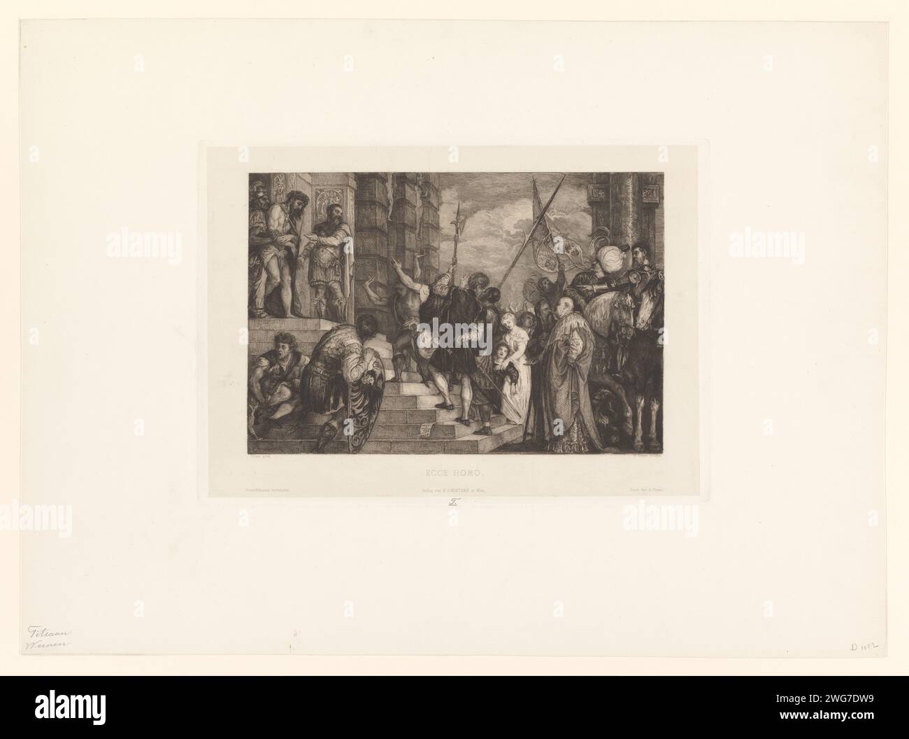 Christ shown to the people ecce homo hi-res stock photography and ...