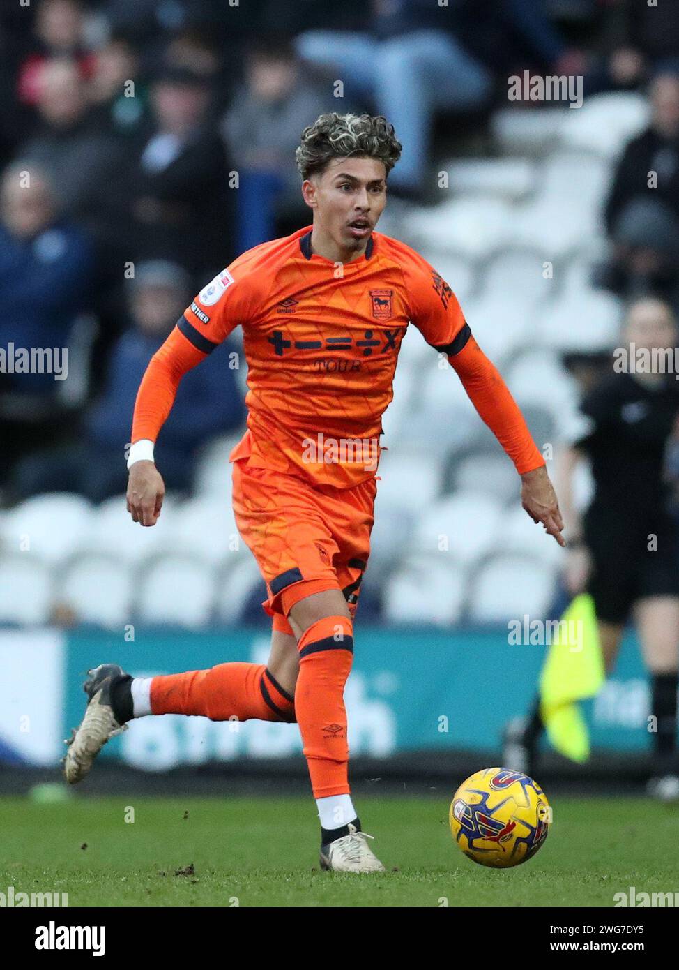 Deepdale, Preston, UK. 3rd Feb, 2024. EFL Championship Football ...