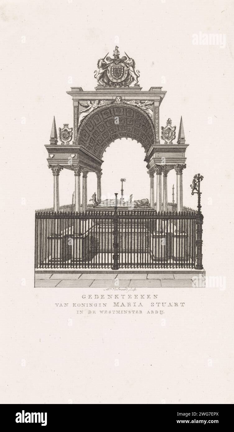 Praalgraf of Maria II Stuart, Queen of England and Scotland, Abraham ...