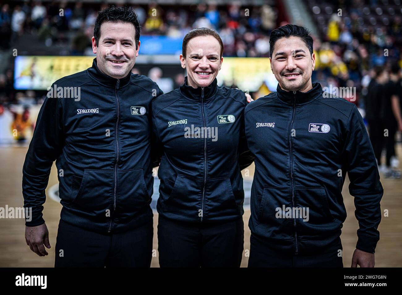 Ludwigsburg, Deutschland. 03rd Feb, 2024. Nicolas Brendel, Anne Panther ...