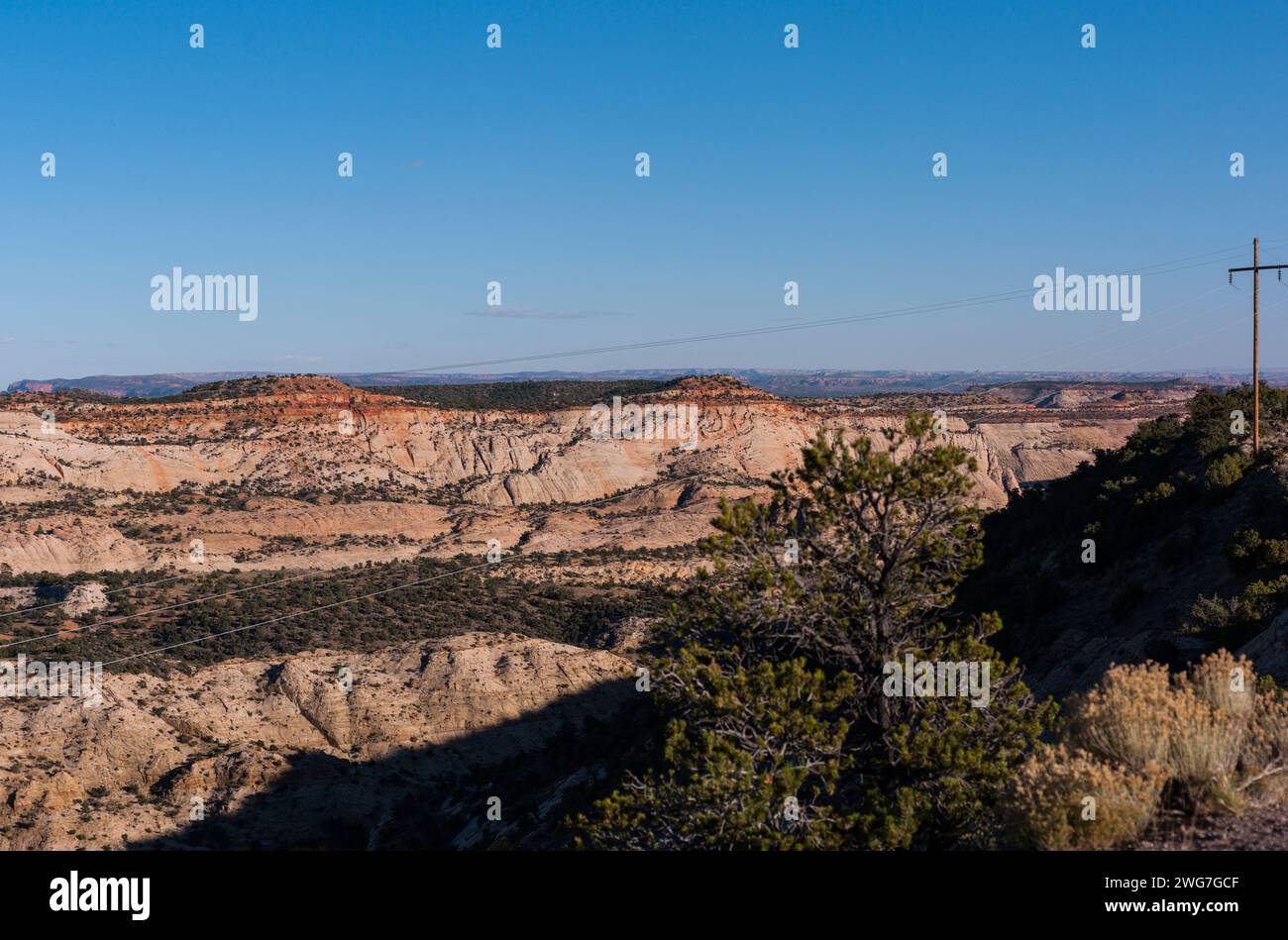 United States. State of Utah. Garfield County. Landscape from Scenic ...