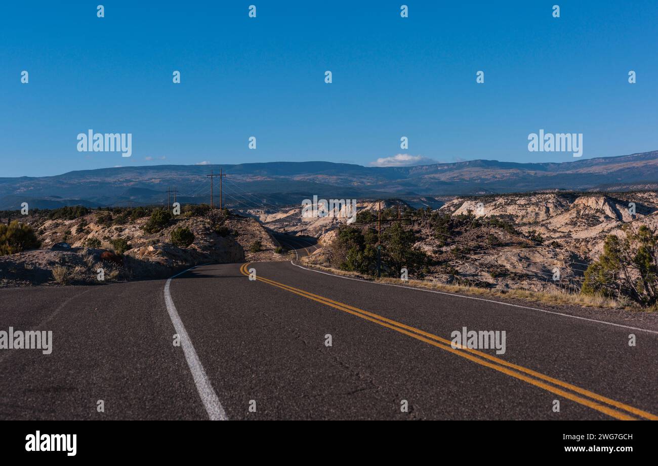 United States. State of Utah. Garfield County. The Scenic Byway 12 ...