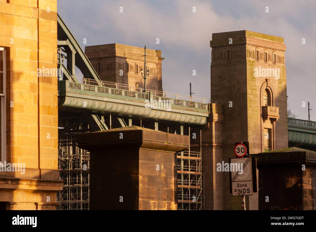 Newcastle Bridges: Iconic Structures Linking the Cityscape Stock Photo ...