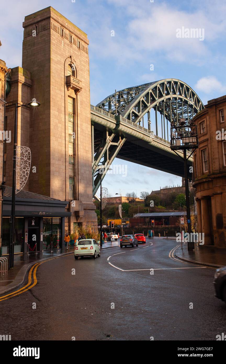 Newcastle Bridges: Iconic Structures Linking the Cityscape Stock Photo ...