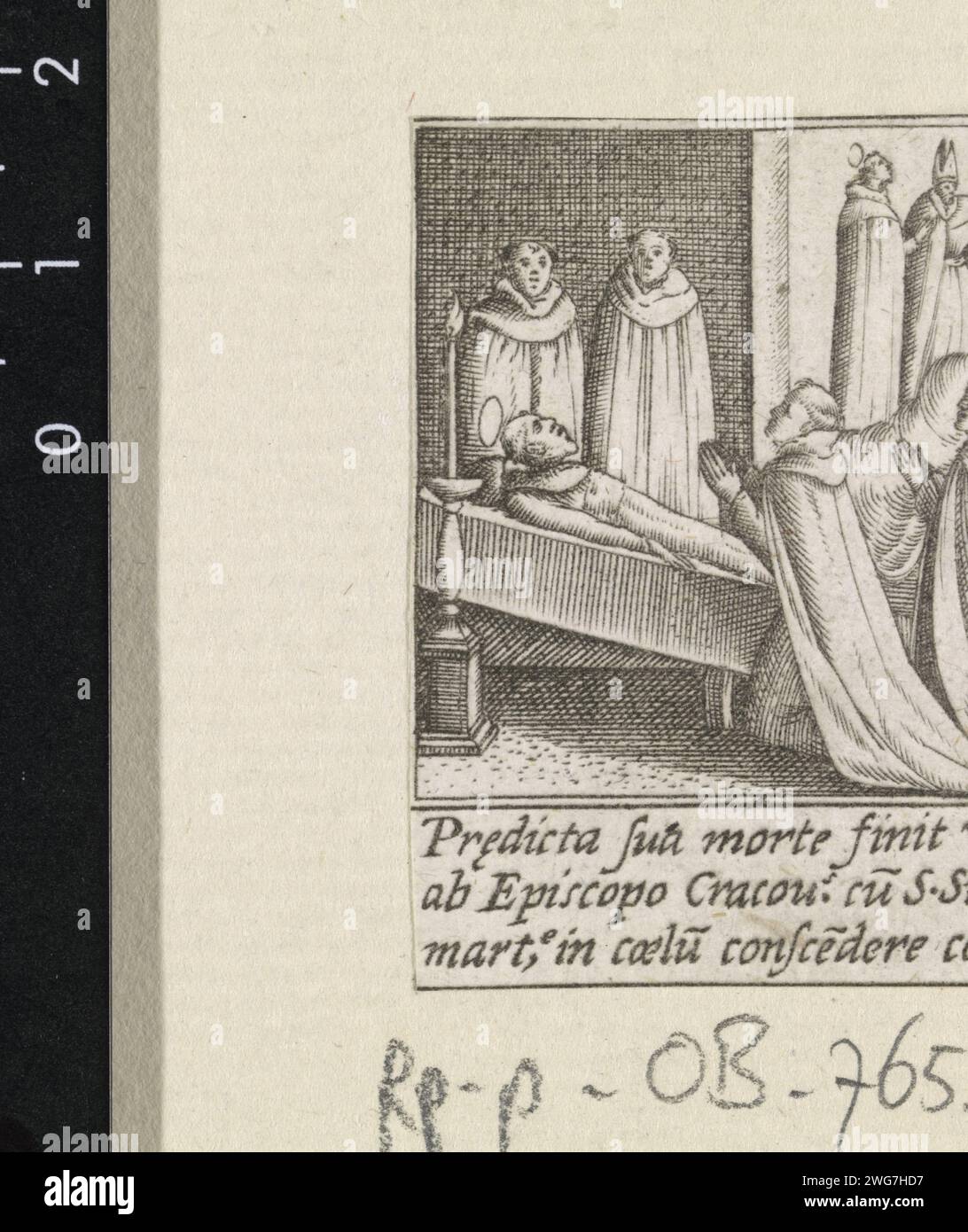 Deathbed of the Holy Hyacinthus van Polen, Anonymous (Possibly), After ...