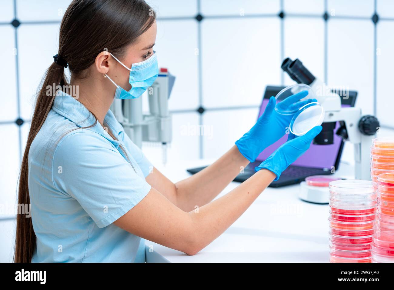 Environmental monitoring: Petri dishes can be used to collect and ...