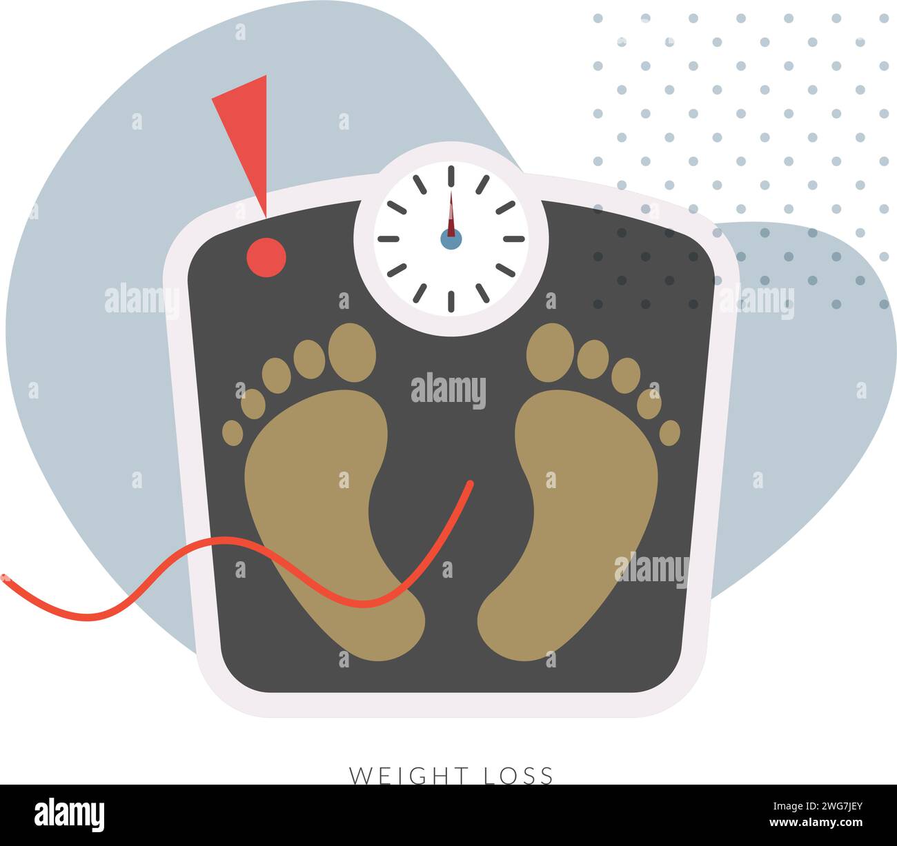 Weight Loss Symptoms - Stock Illustration as EPS 10 File Stock Vector ...