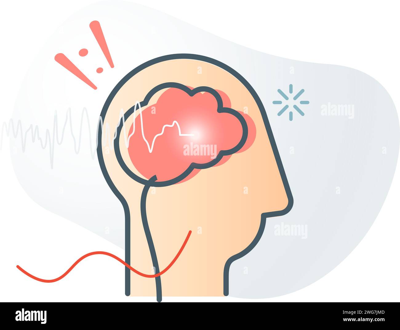Neurological vector vectors hi-res stock photography and images - Alamy