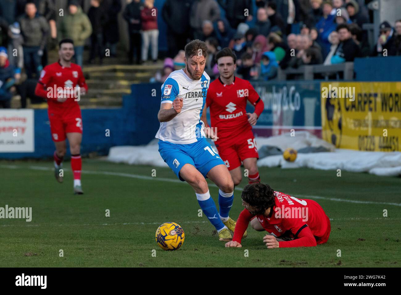Barrow vs mk dons hi-res stock photography and images - Alamy