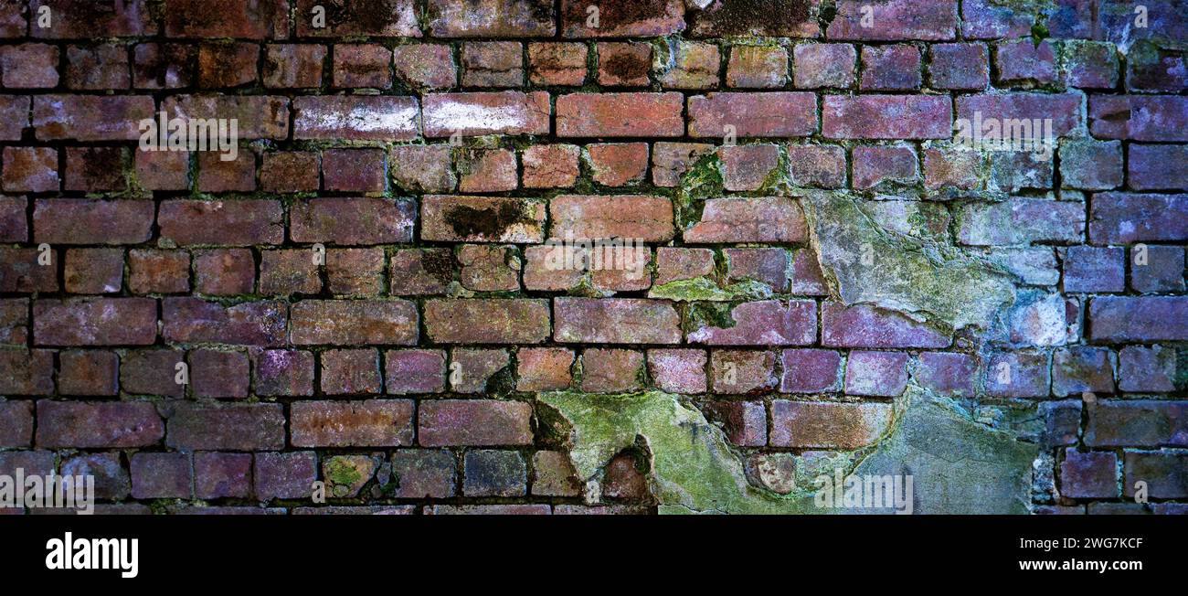 Abstract Brick Wall Pattern Displaying Solid and Textured Architecture ...