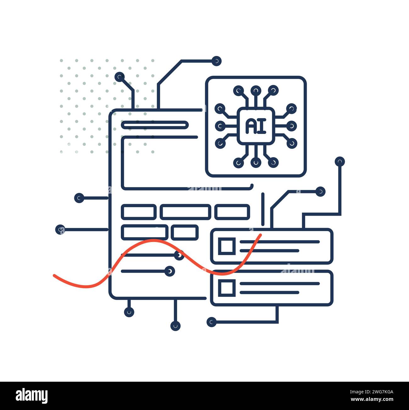 Ai generated Stock Vector Images - Alamy