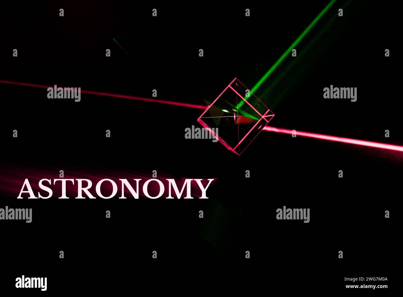 Astronomy: Lasers guide telescopes and adaptive optics for clearer ...