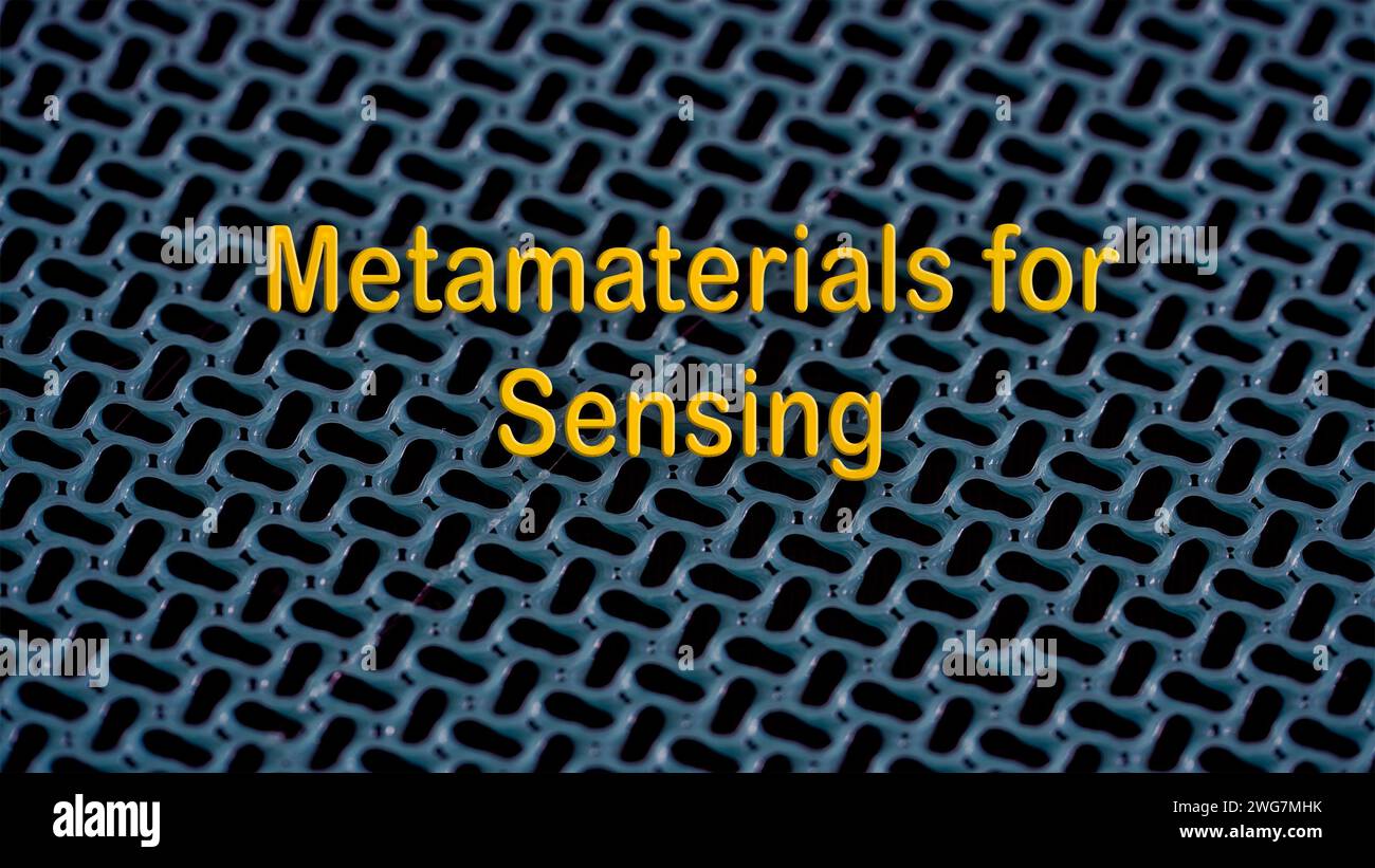 Metamaterials for Sensing: Employing metamaterial properties for ...
