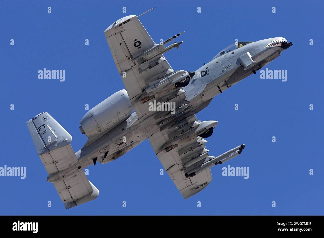 Ein Erdkampfflugzeug der US-amerikanischen Luftwaffe USAF vom Typ ...