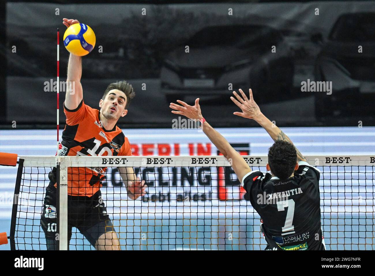 Berlin, Deutschland 03. Februar 2024: 1. VBL - 2023/2024 - Berlin ...