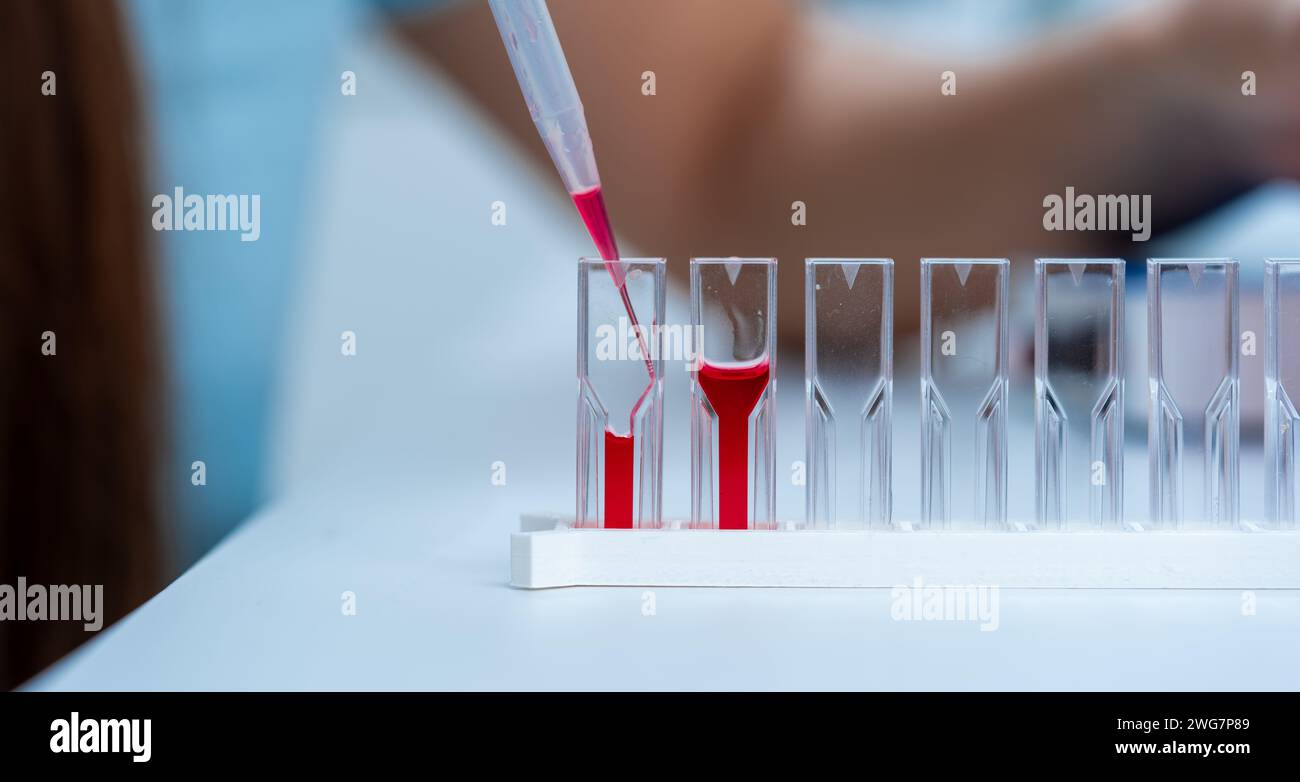 Elastic Light Scattering: Employ the cuvette to measure the scattering ...
