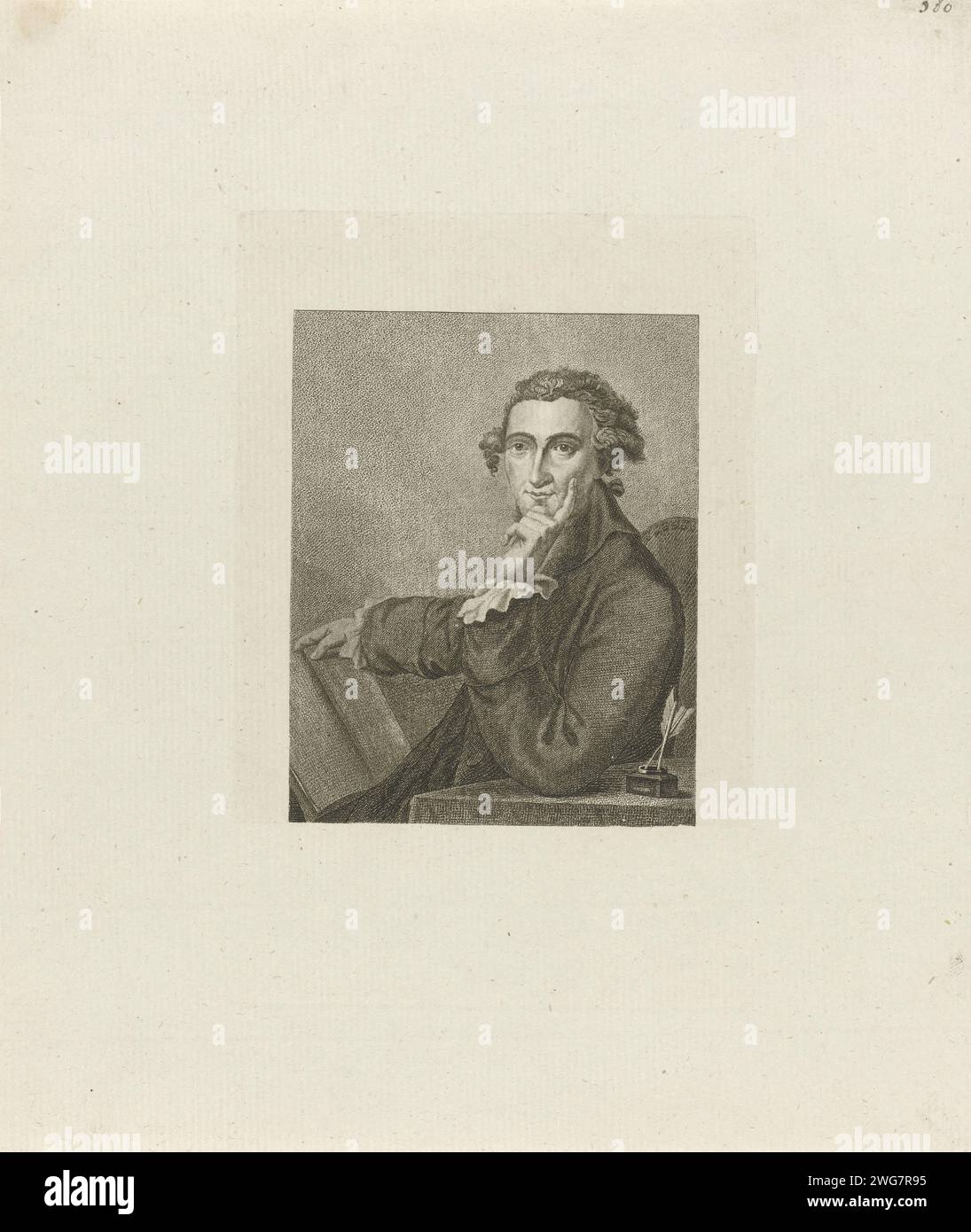 Portrait of Thomas Paine, Theodorus de Roode, 1792 print Portrait of ...