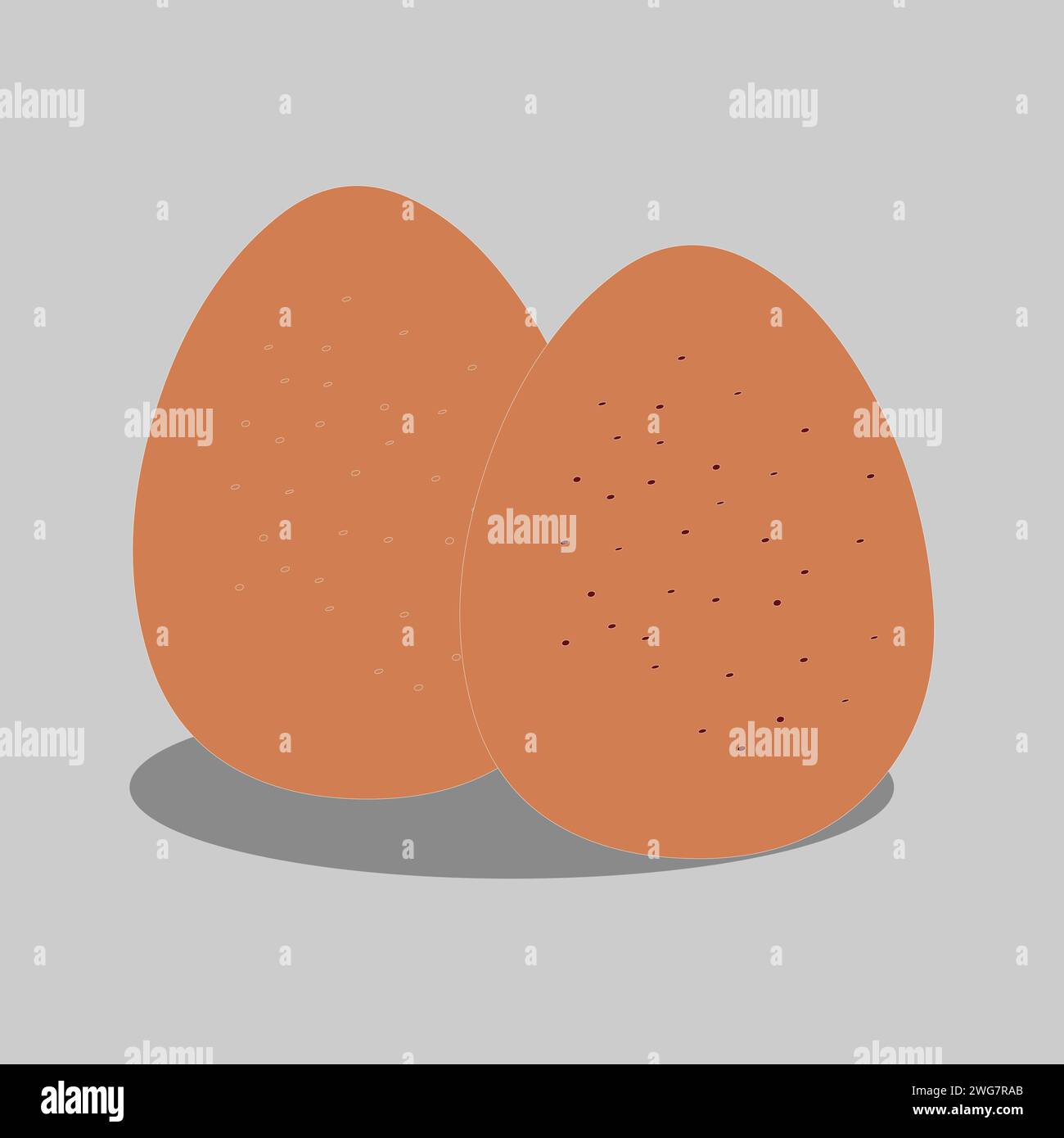Egg vector illustration, Collection of whole, broken, fried, yolks, eggshells and boiled eggs ...