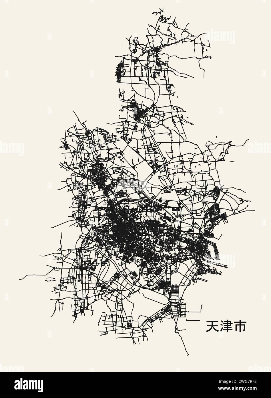 Tianjin city Stock Vector Images - Alamy