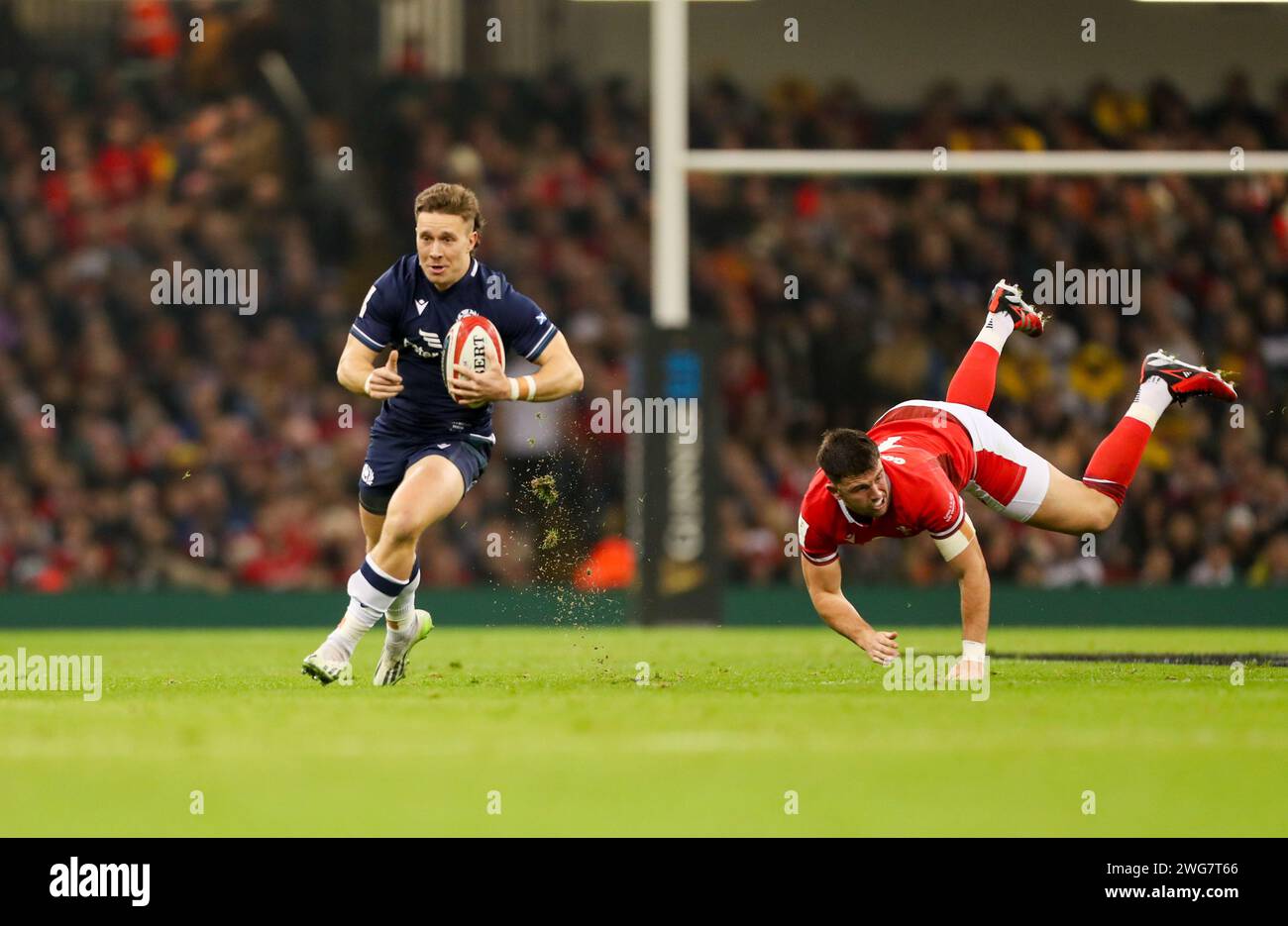 Cardiff, Wales. 3rd February 2024; Principality Stadium, Cardiff, Wales ...