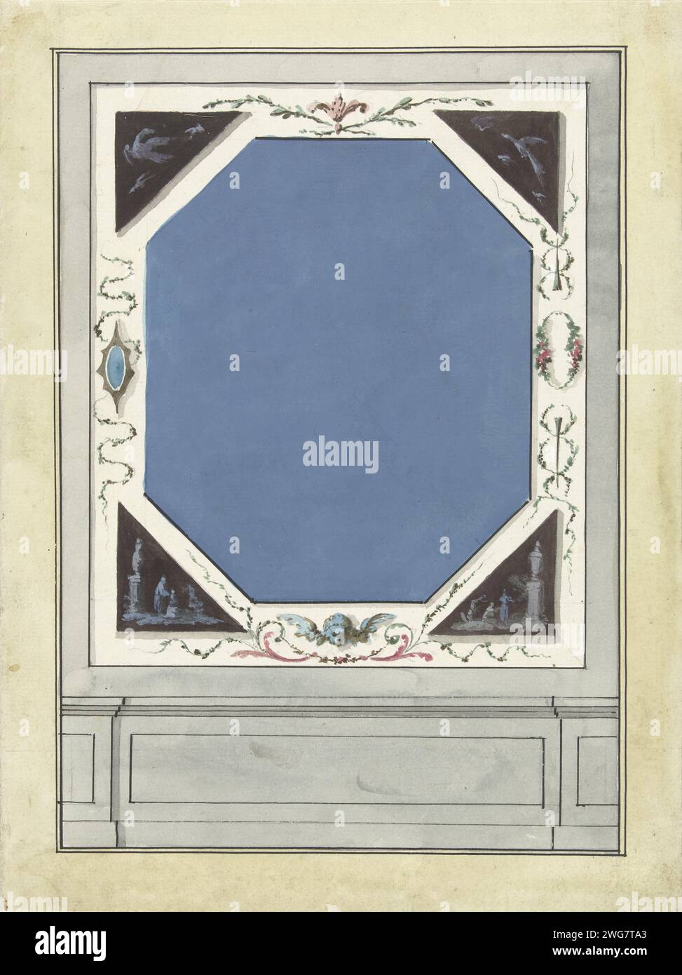 The octagon drawing room hi-res stock photography and images - Alamy