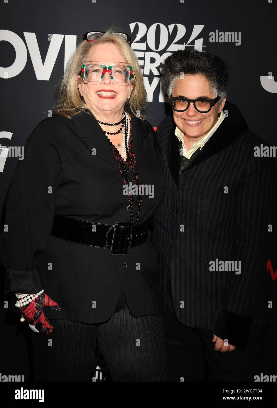 LOS ANGELES, CALIFORNIA - FEBRUARY 02: (L-R) Laura Karpman and Nora ...