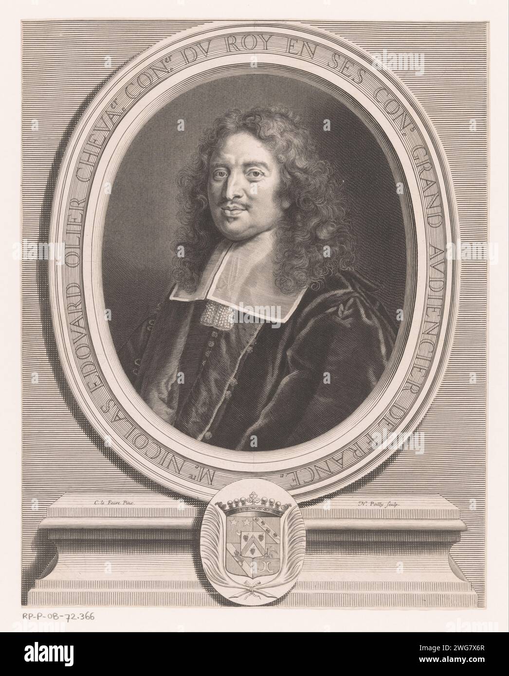 Nicolas de poilly after claude lefebvre hi-res stock photography and ...