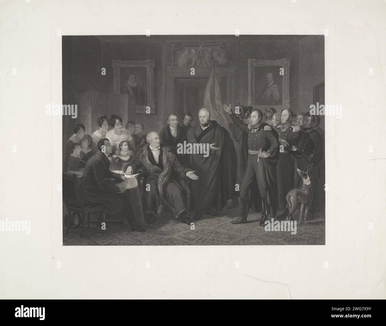 The acceptance of the high regime by the triumvirate in the name of the ...