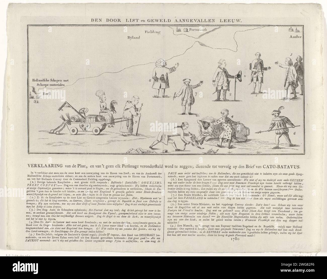 Anglo dutch war map hi-res stock photography and images - Alamy