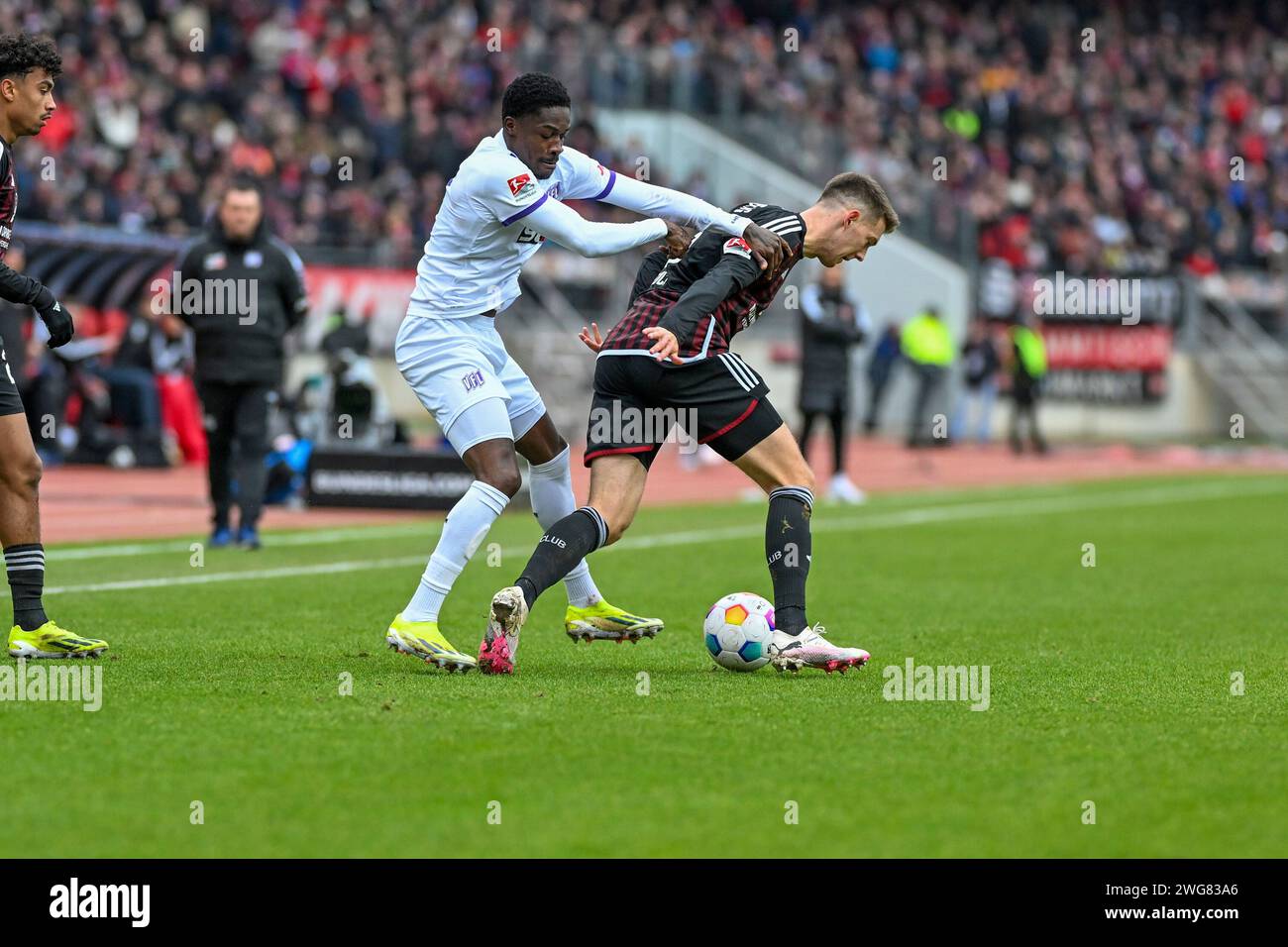 2. Bundesliga - 1. FC Nürnberg - VfL Osnabrück am 03.02.2024 im Max ...