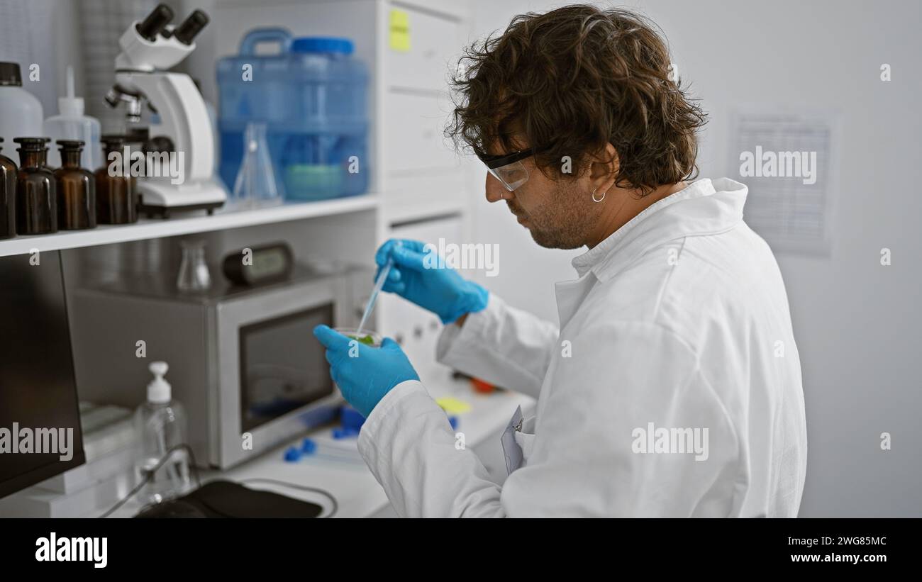 Lab equipment handling hi-res stock photography and images - Alamy
