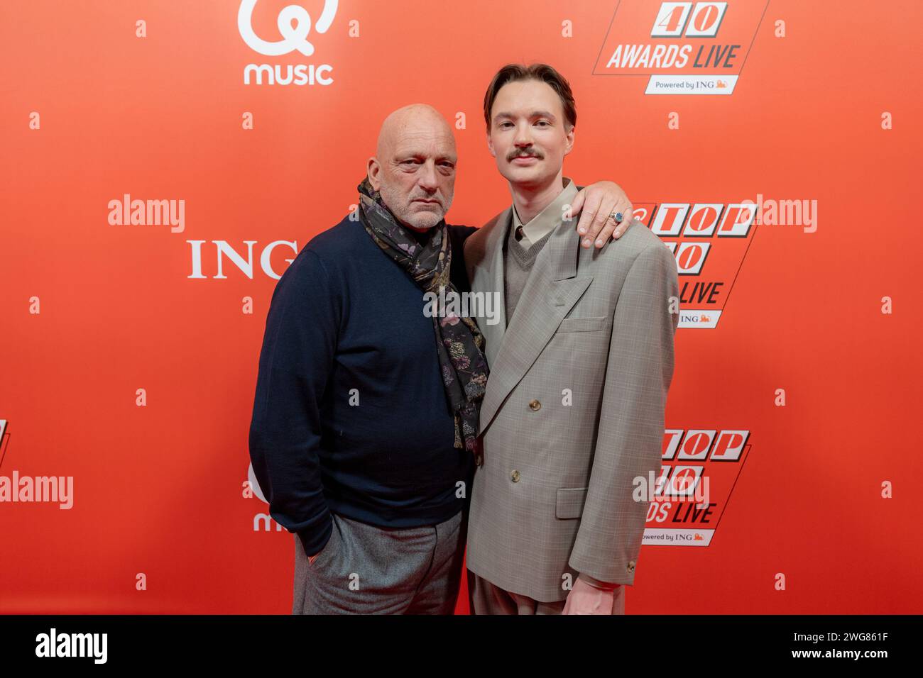ROTTERDAM - Herman den Blijker with Bram Leonard Louis Krikke on the ...