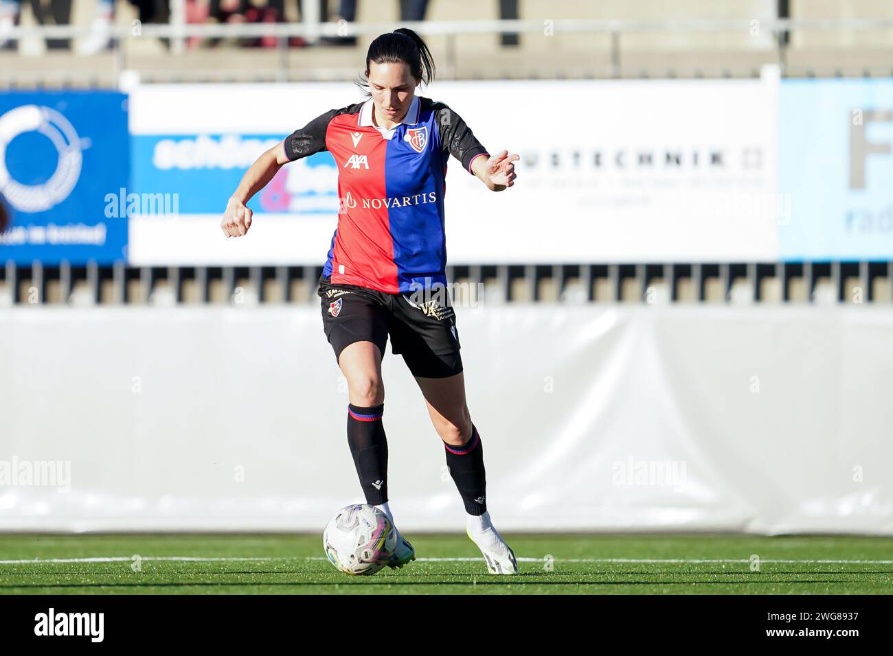 Wil, Switzerland. 03rd Feb, 2024. 03.02.2024, Wil, Lidl Sportpark ...