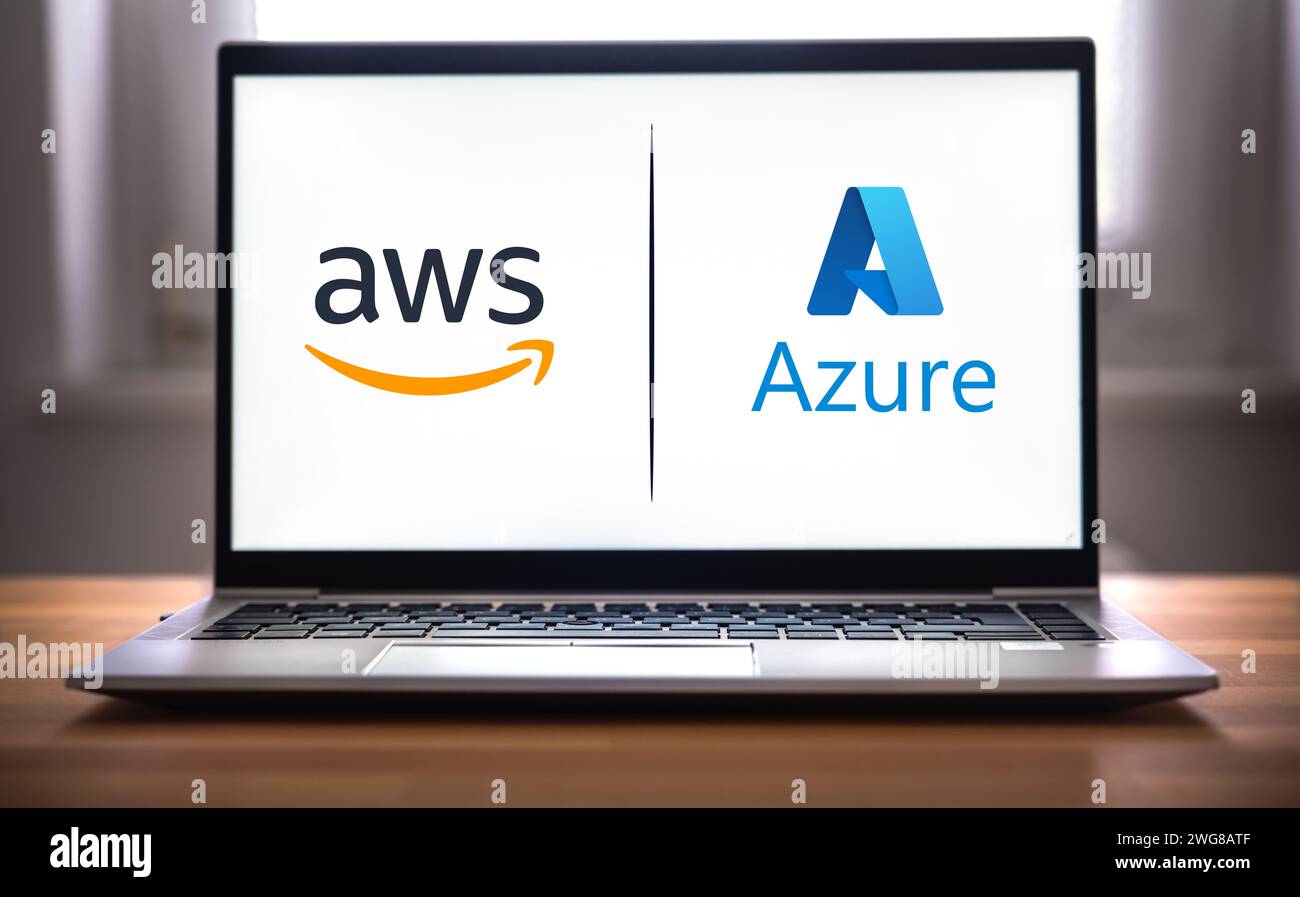 Microsoft azure logo hi-res stock photography and images - Alamy