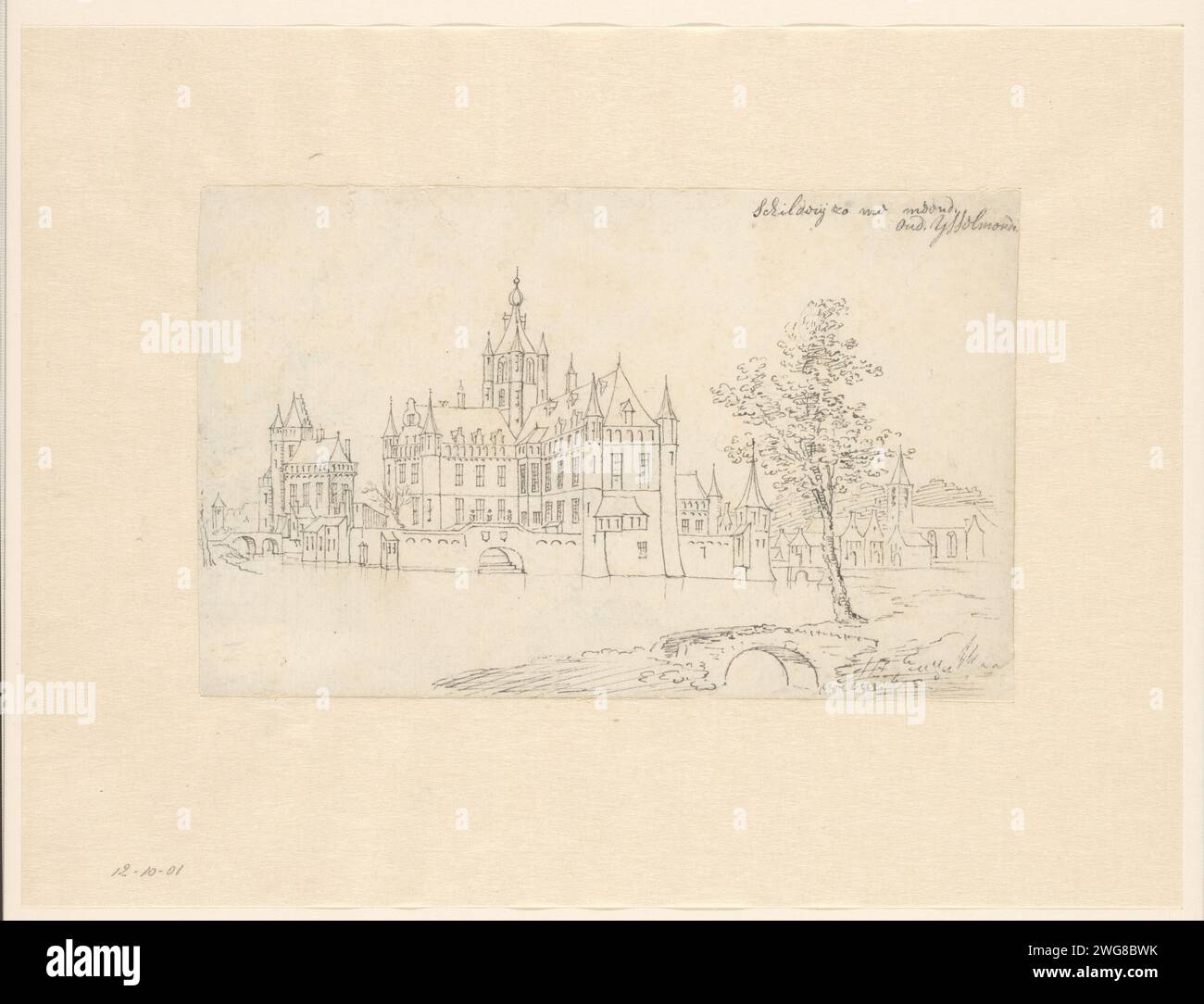 The IJsselmonde Castle and the Dorp, Cornelis Pronk, 1720 - 1740 ...