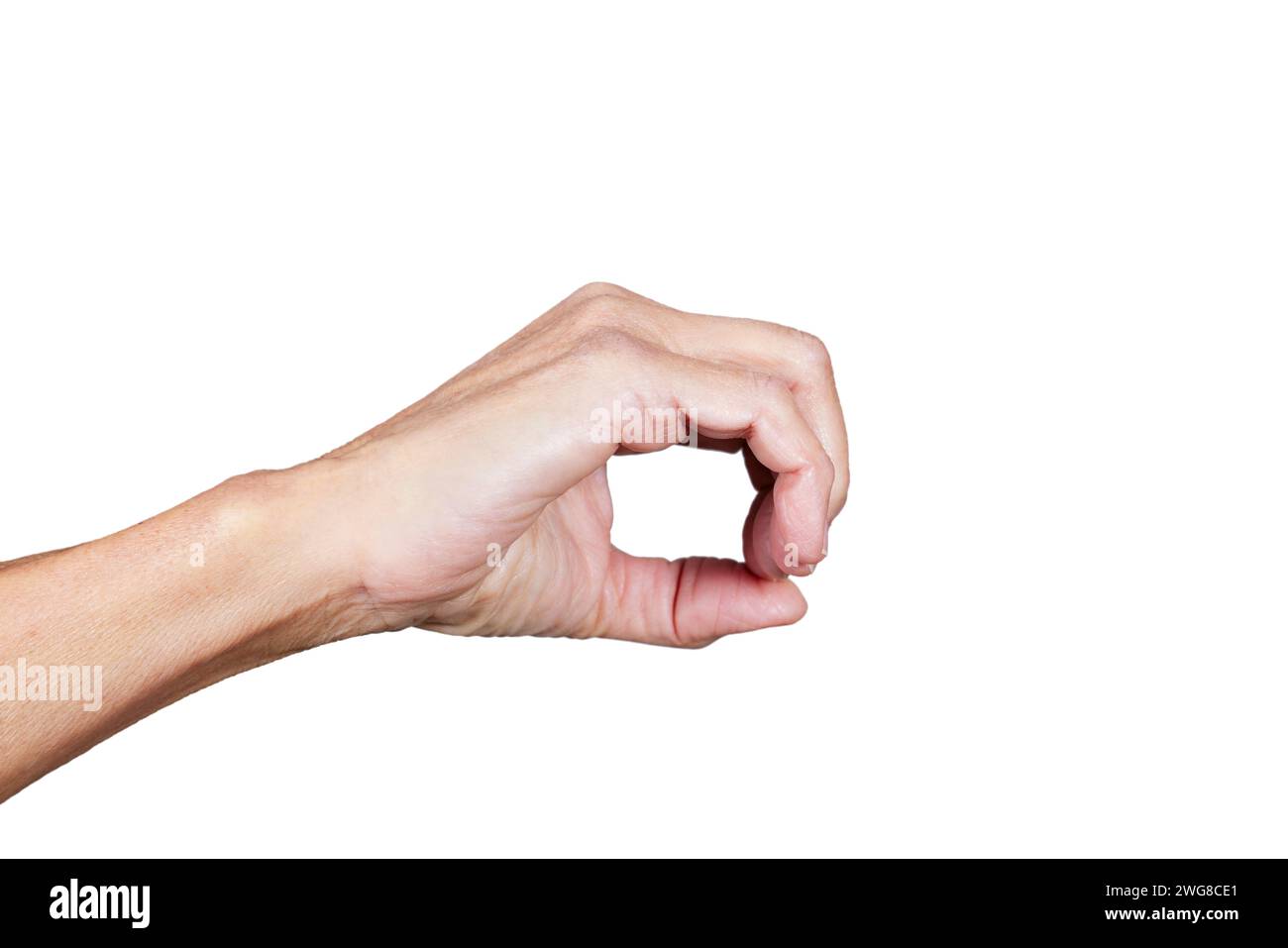 Human form hand symbol Cut Out Stock Images & Pictures - Alamy