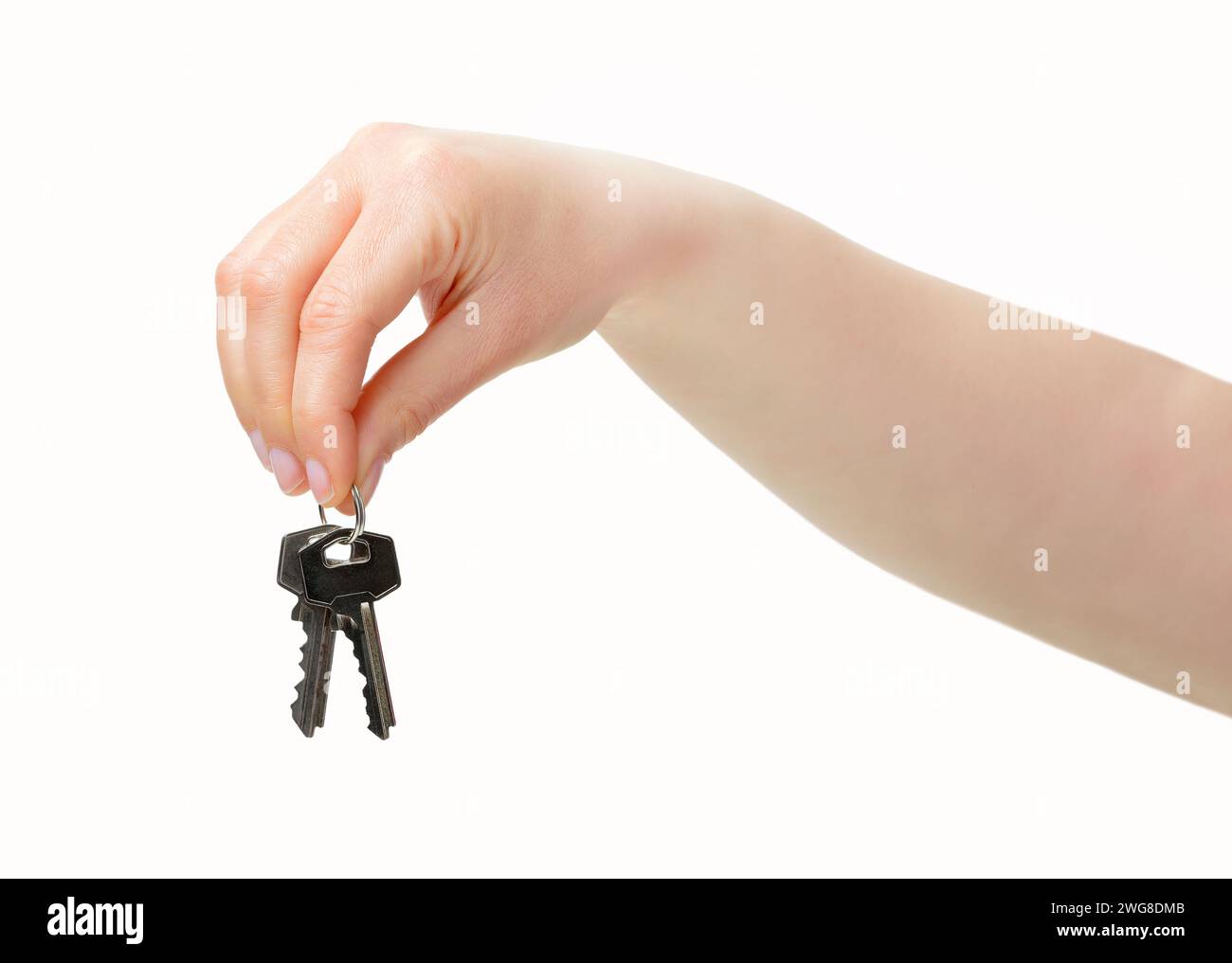 Woman offering an idea hi-res stock photography and images - Alamy