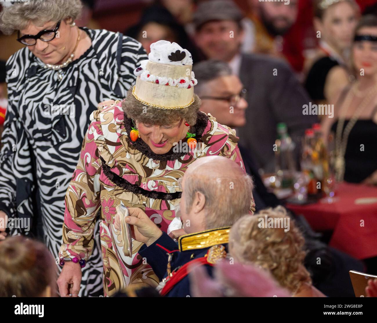 Veitshoechheim, Mainfrankensaele, 02.02.2024, Fastnacht in Franken 2024 ...