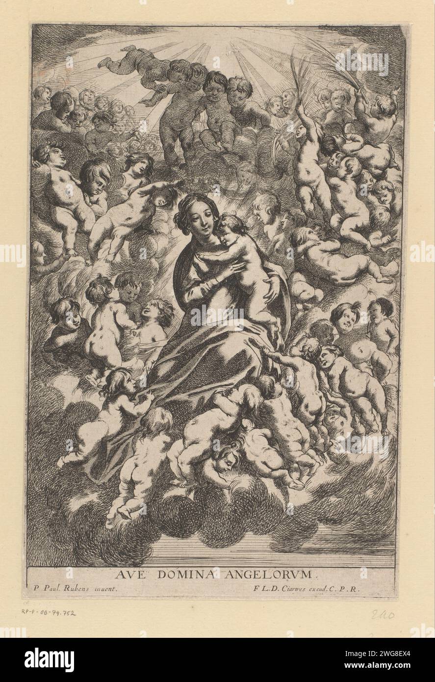 Ascension of Maria, Anonymous, After Peter Paul Rubens, 1625 - 1647 ...