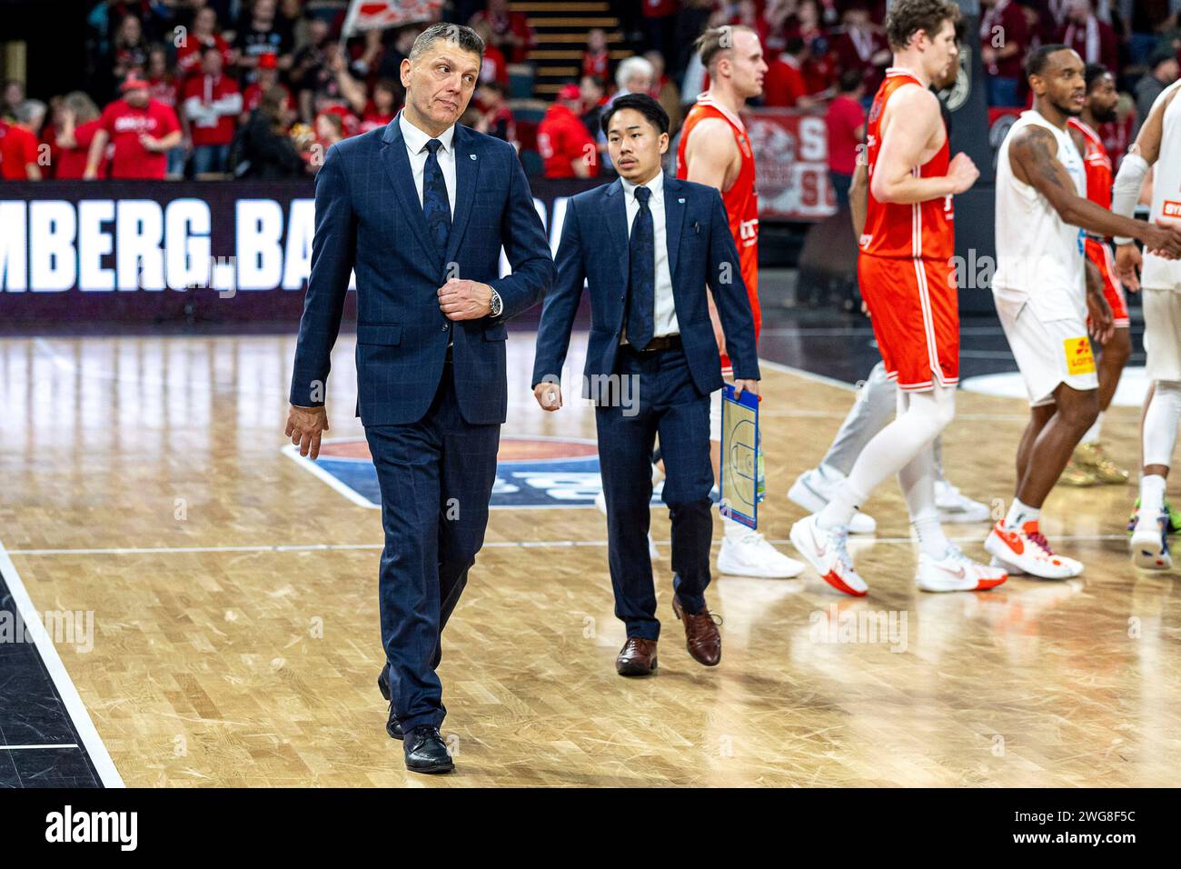 Bamberg, Deutschland. 03rd Feb, 2024. Predrag Krunic (Syntainics MBC ...