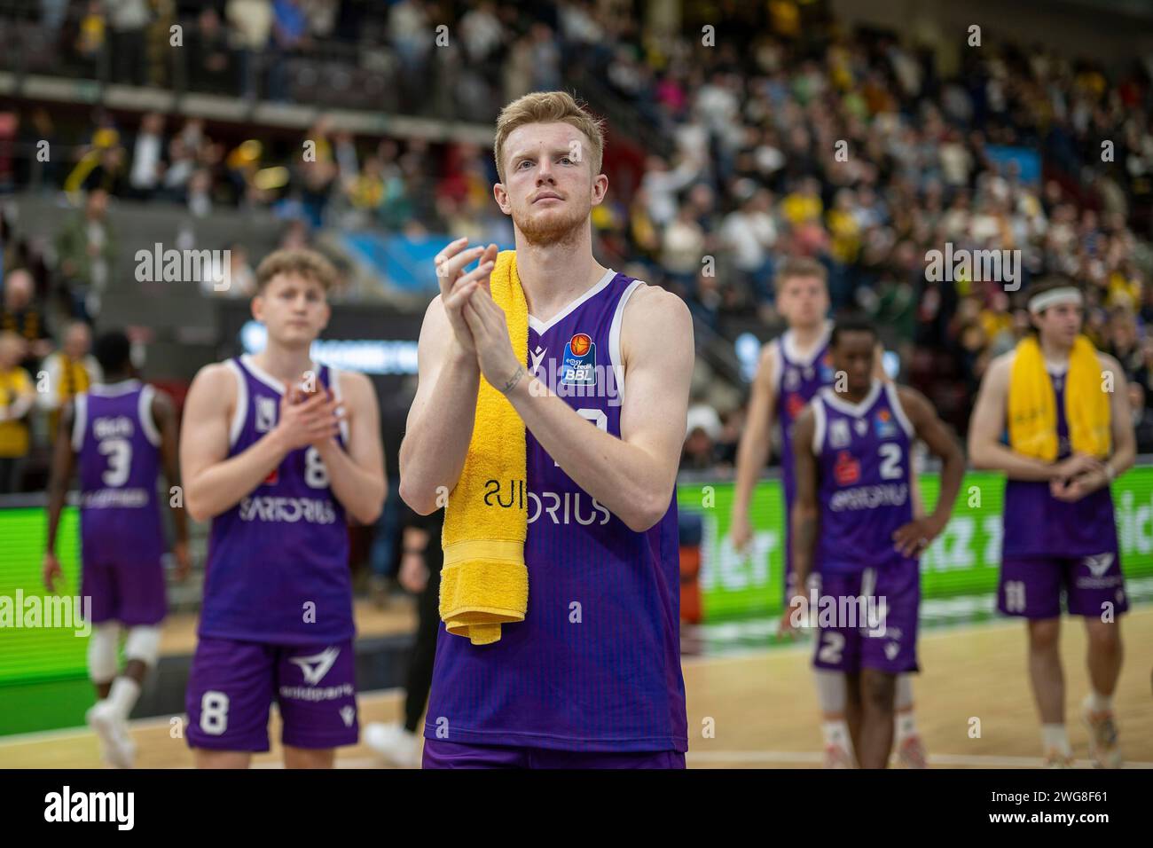 Ludwigsburg, Deutschland. 03rd Feb, 2024. Osaro Rich (BG Goettingen ...