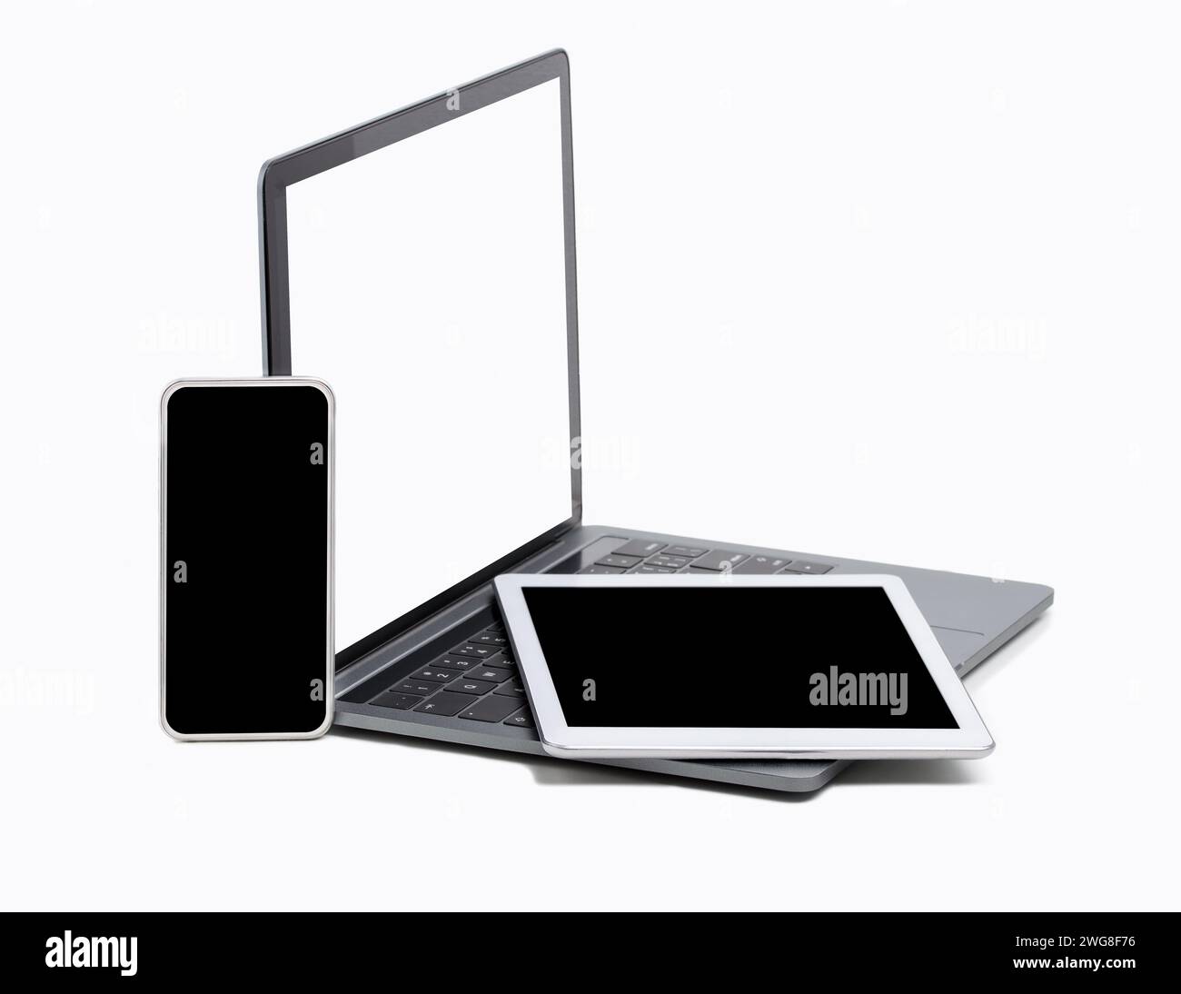 Closeup on electronic devices Cut Out Stock Images & Pictures - Alamy