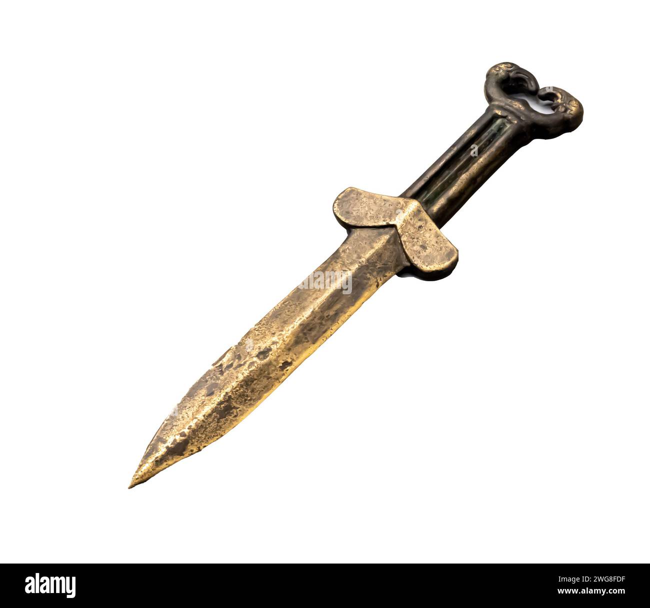Bronze dagger, 8th - 4th century B.C. Kazakhstan Stock Photo - Alamy