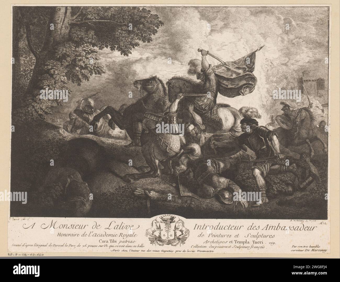 Battleweel, Antoine de Marcenay de Ghuy, after Joseph PARROCLE, 1755 ...