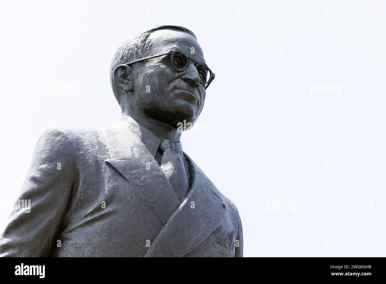 Independence, Missouri, USA - June 16, 2023: Afternoon sunlight shines ...