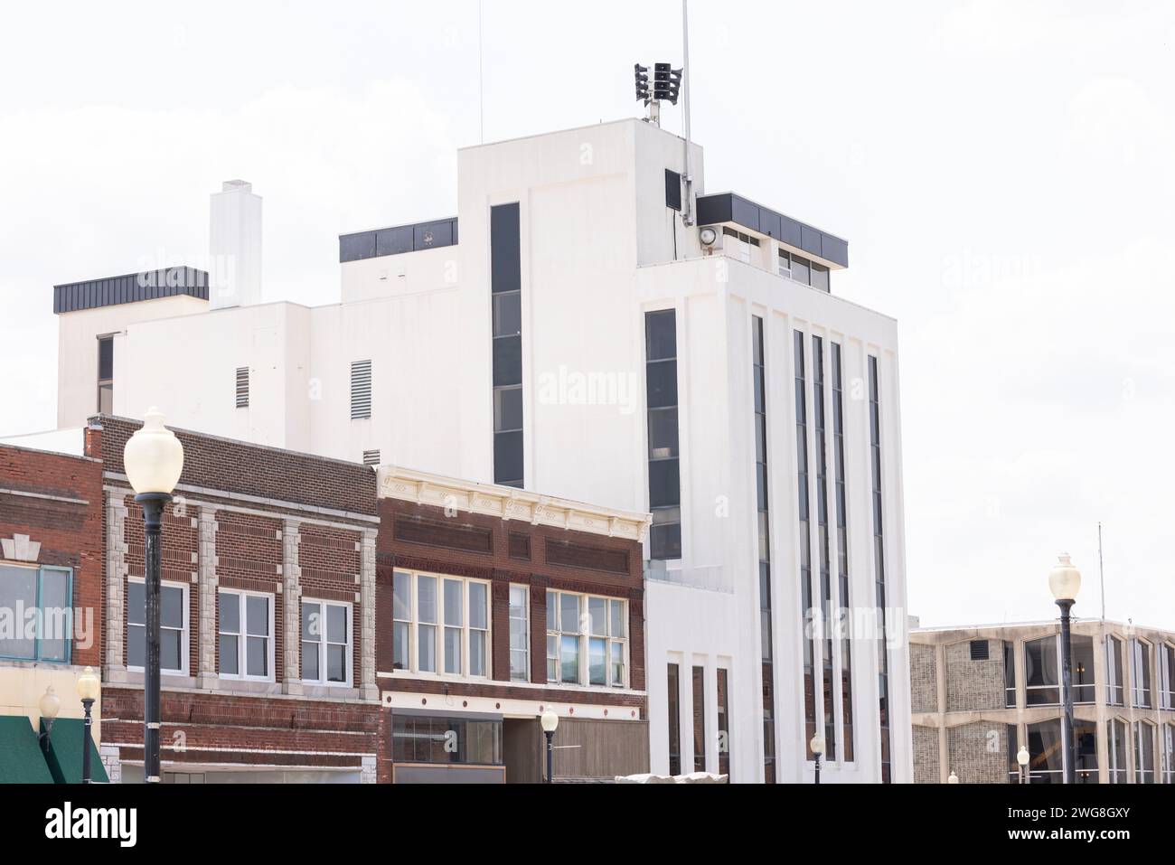 Independence, Missouri, USA - June 16, 2023: Afternoon sunlight shines ...