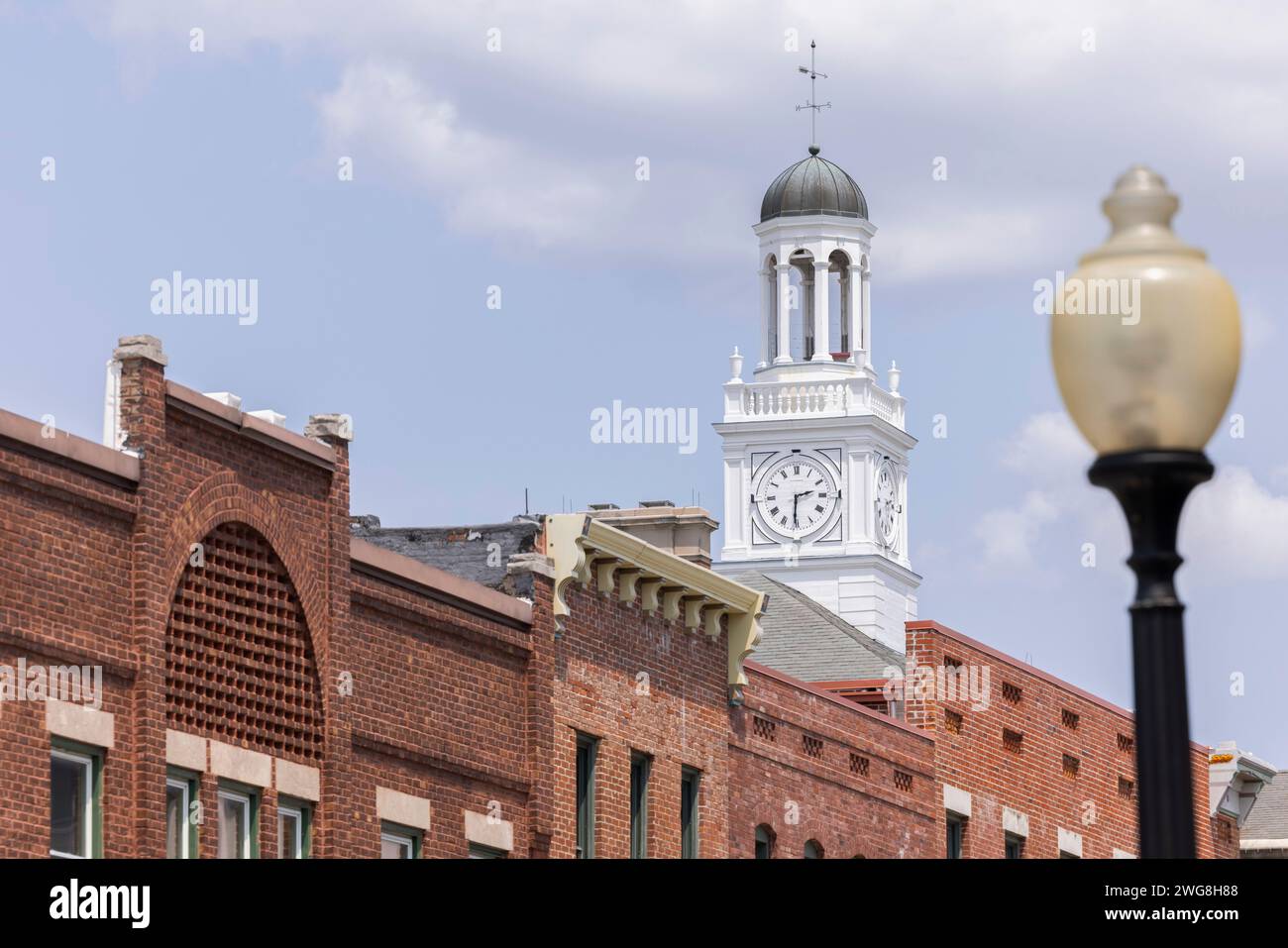 Independence, Missouri, USA - June 16, 2023: Afternoon sunlight shines ...