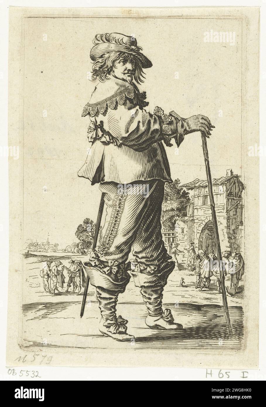 Walking stick armed officers hi-res stock photography and images - Alamy